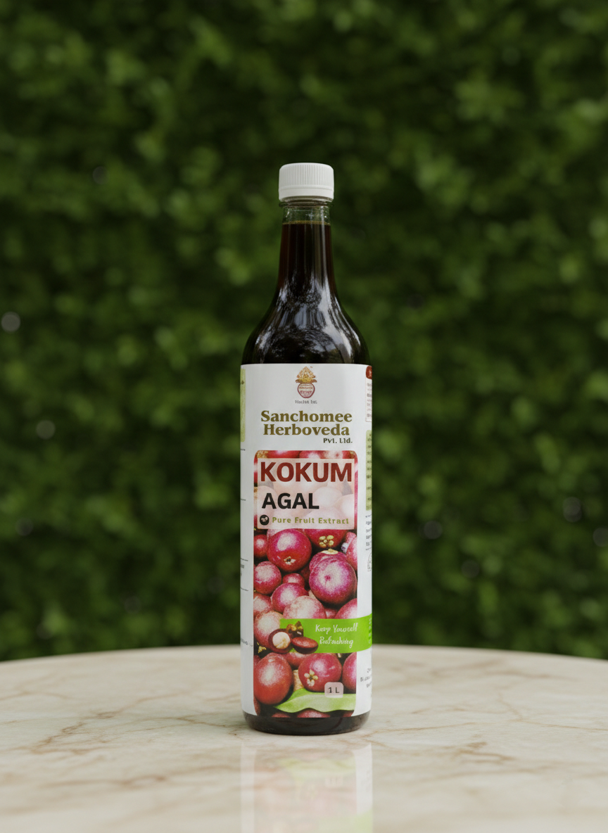 Pure Kokum Extract: Kokum Agal (1Ltr) | Traditional Summer Drink & Dig ...
