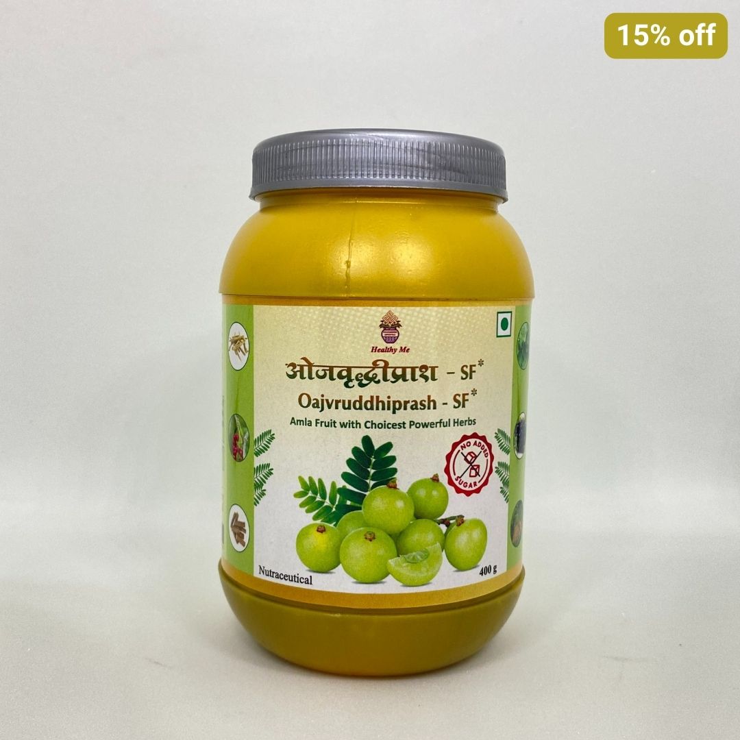 Oajvruddhiprash -SF (400gm)- Amla fruit with choicest powerful herbs ...
