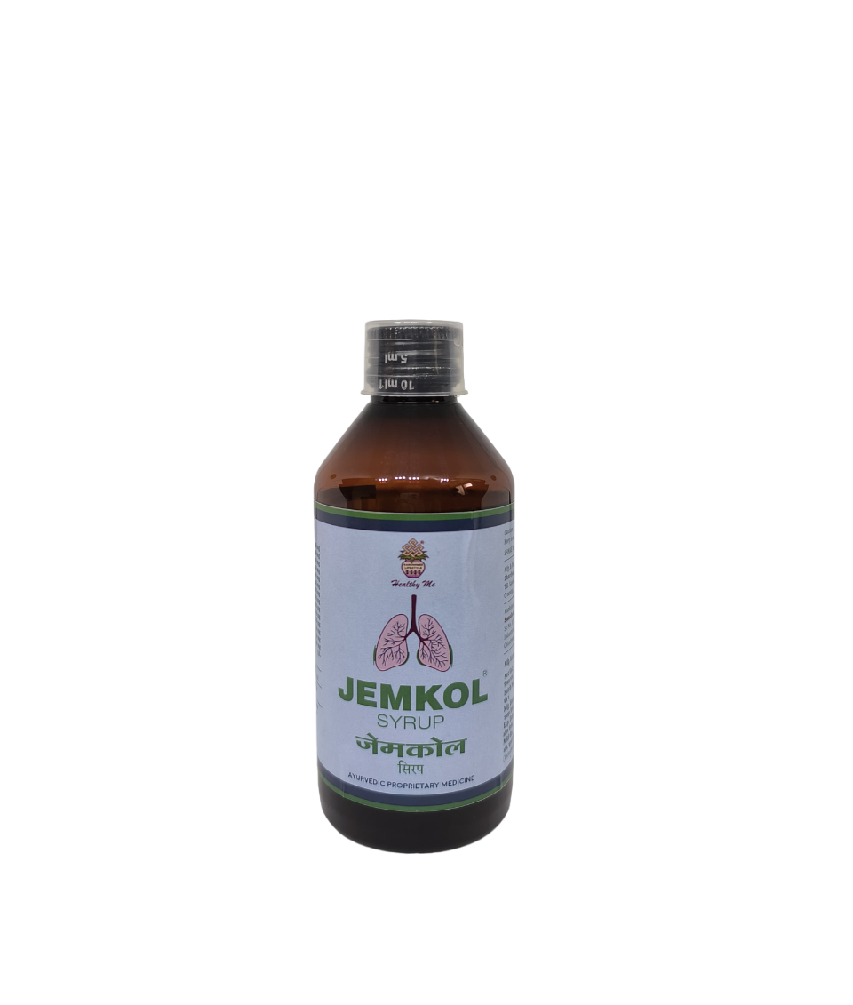 Jemkol Syrup (200 ml) - Herbal Remedy for cough, cold and related issu ...
